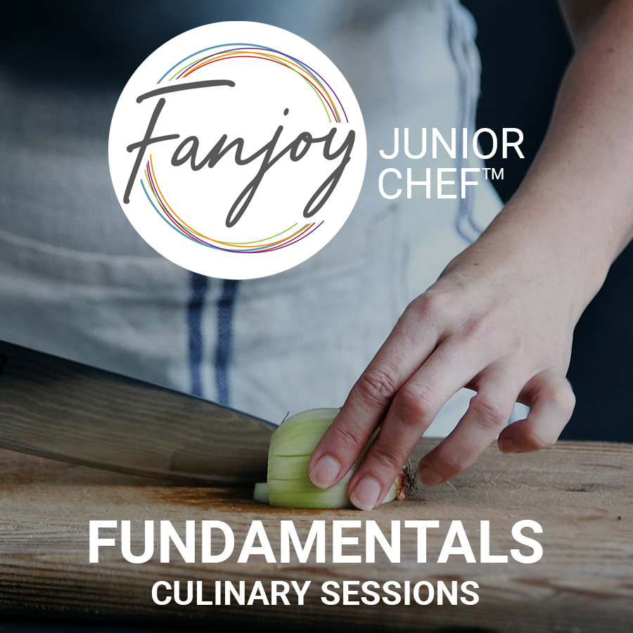 DONATE Junior Chef Fundamentals Culinary Session (2 Hrs) – Chef Pam Fanjoy